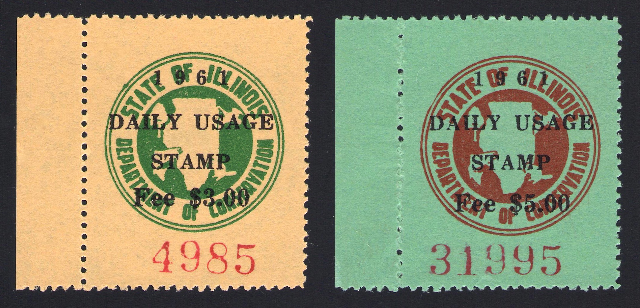 The Illinois Daily Usage Stamps - Page 4 of 9 - Waterfowl Stamps and More