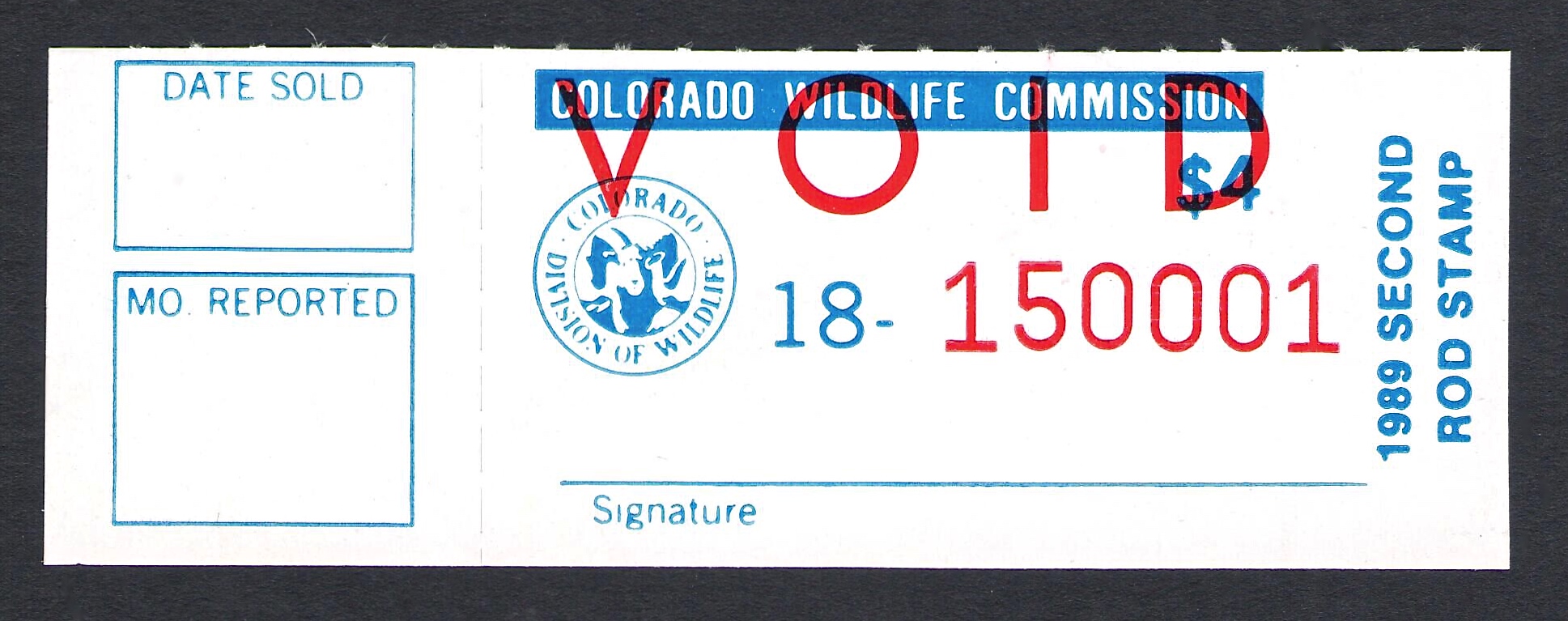 Colorado Additional Rod Stamps - Waterfowl Stamps and More