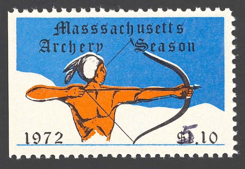 1972 Corrected - Van - MA Archery - Waterfowl Stamps and More