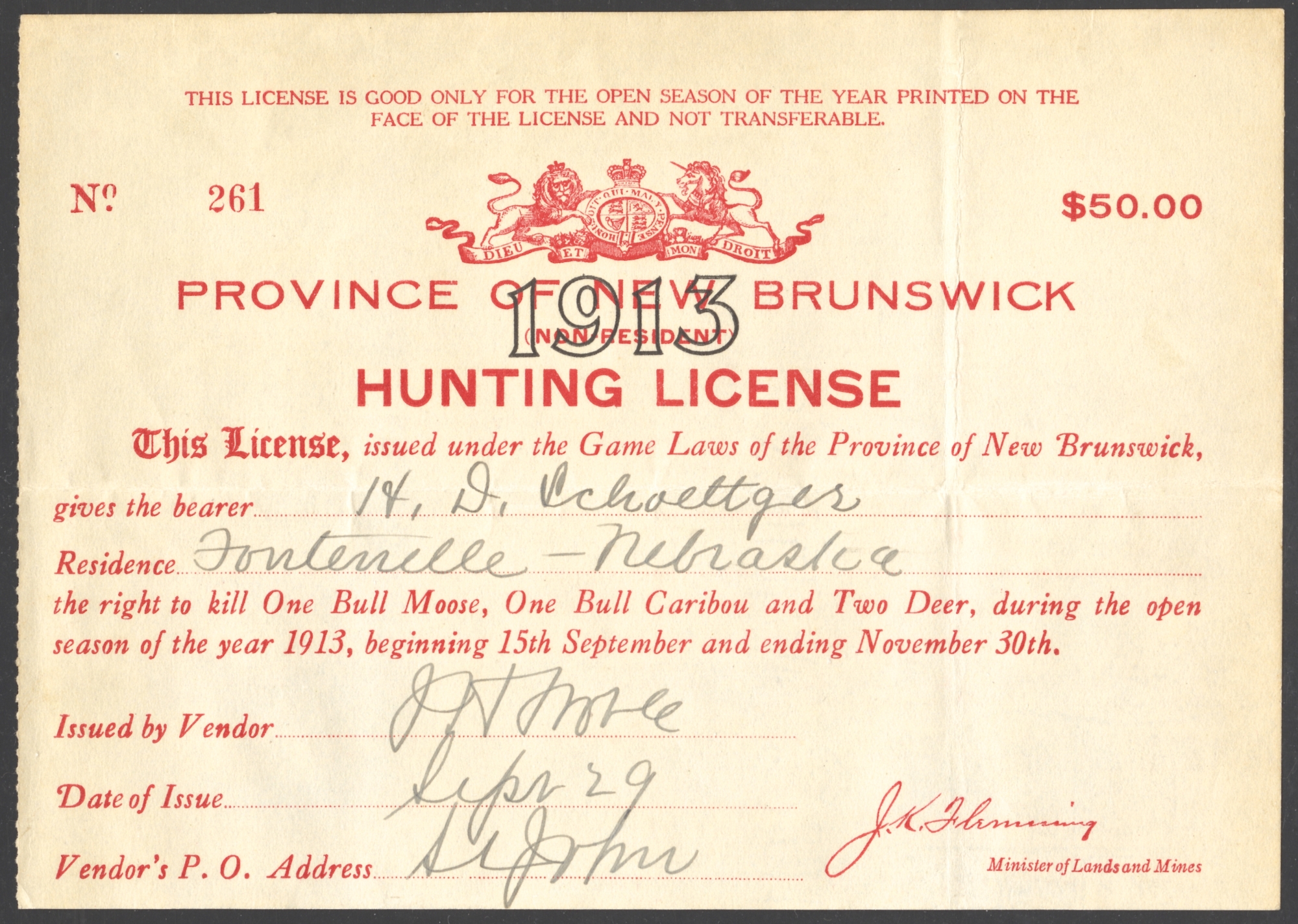 1913 Hunting & Fishing Licenses in Historical Context – Part Three ...